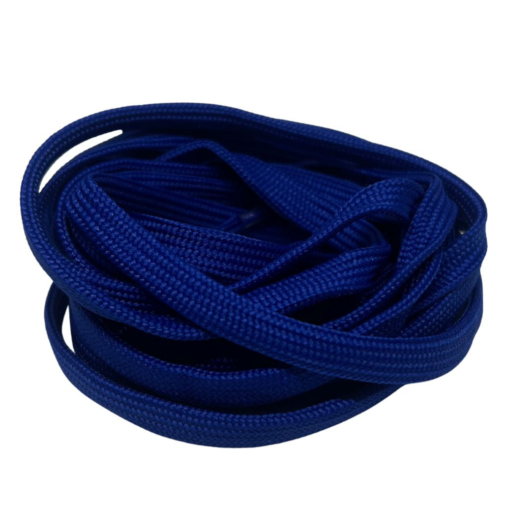 Classic Flat Shoe Laces - Azure Blue l Stadium Custom Kicks