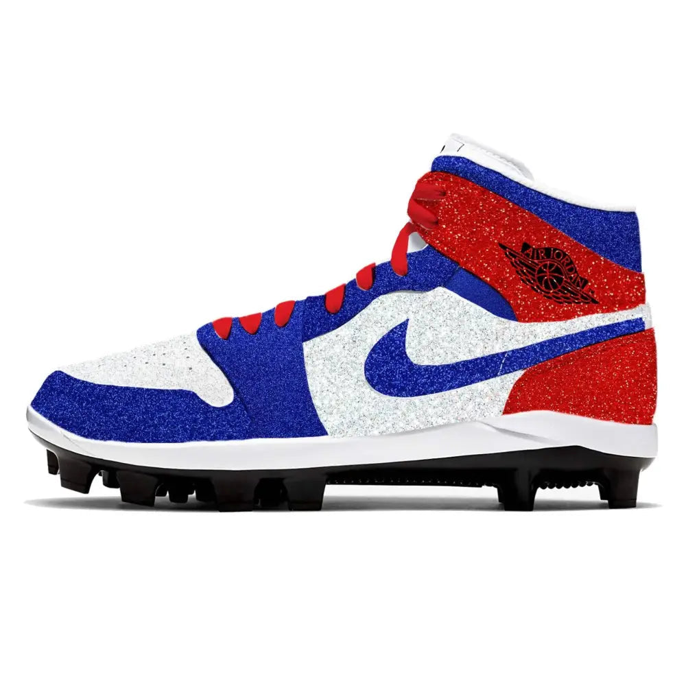 Jordan 1 Retro "American Glitter" - Estadio – Stadium Custom Kicks