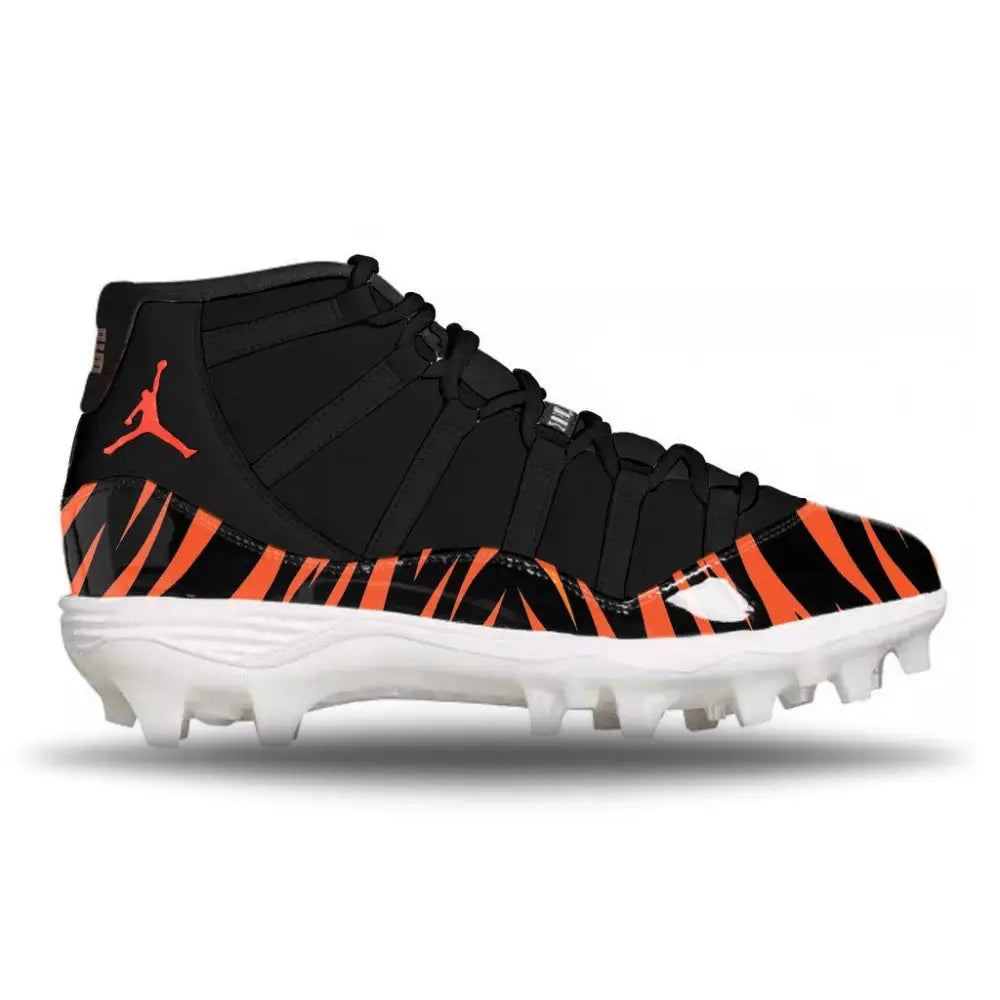"Cincinnati Alternate" Jordan 11 Retro TD Football Cleats l SCK ...