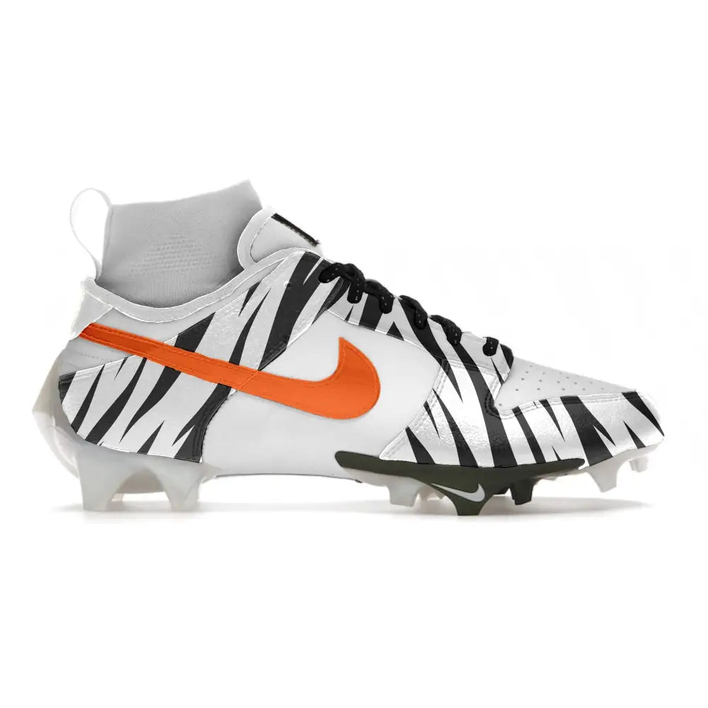 "Cincinnati" Nike Vapor Edge Dunk Cleats - Stadium – Stadium Custom Kicks