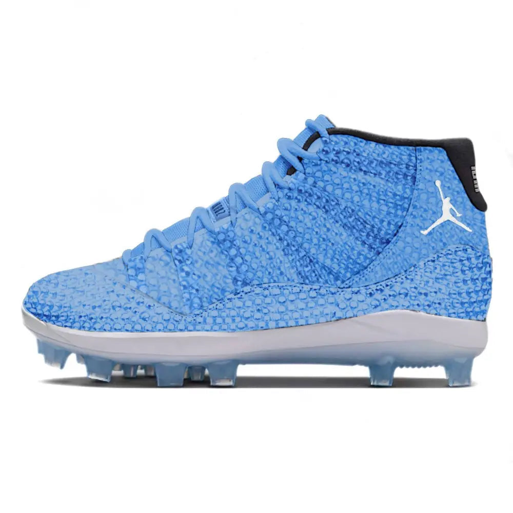 "Crystal Pantone" Jordan 11 Retro MCS Baseball Cleats – Stadium Custom ...