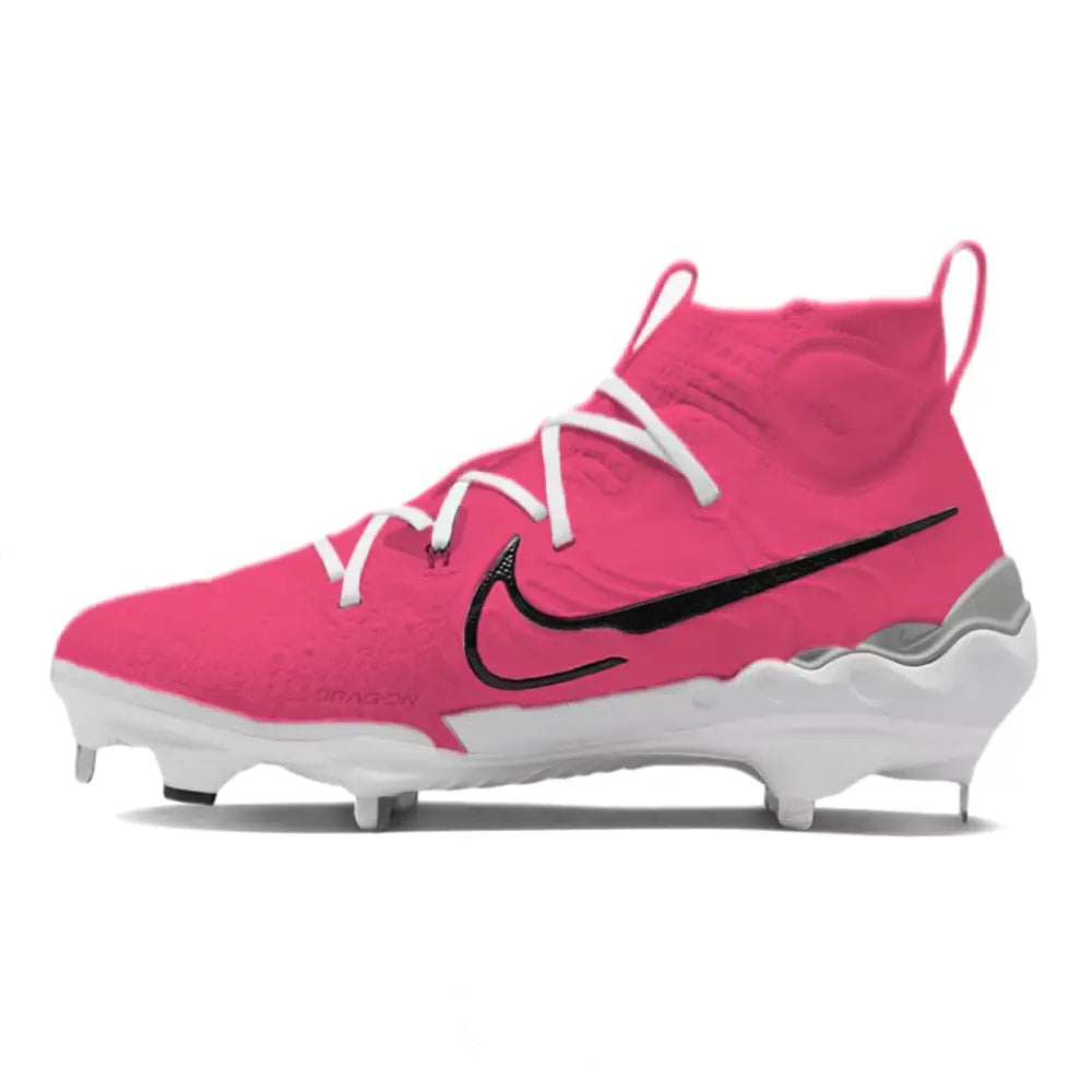 "Hot Pink" Nike Alpha Huarache NXT Baseball Cleats – Stadium Custom Kicks