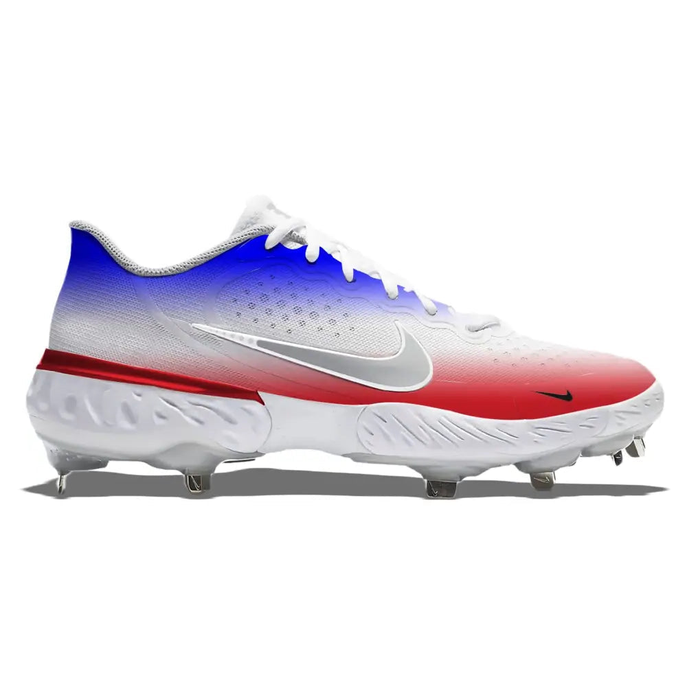 "Ice Pop" Nike Alpha Huarache Elite 3 Low Cleats – Stadium Custom Kicks