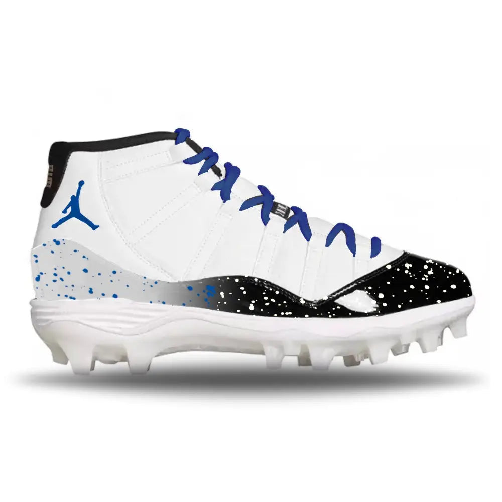 "Indy" Jordan 11 Retro TD Football Cleats - Stadium – Stadium Custom Kicks