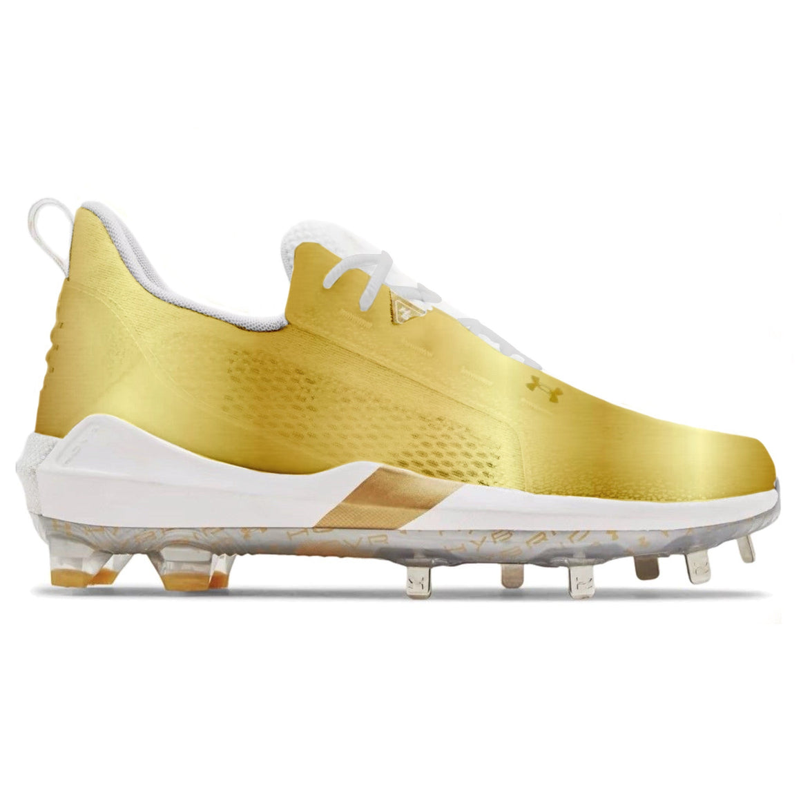 "Metallic Gold" Under Armour Yard MT Cleats - Stadium – Stadium Custom ...