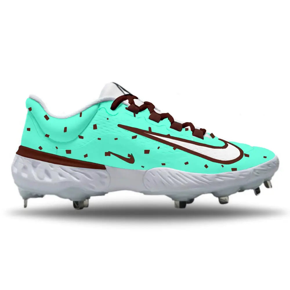 "Mint Chocolate Chip" Nike Alpha Huarache Elite 4 Low – Stadium Custom ...