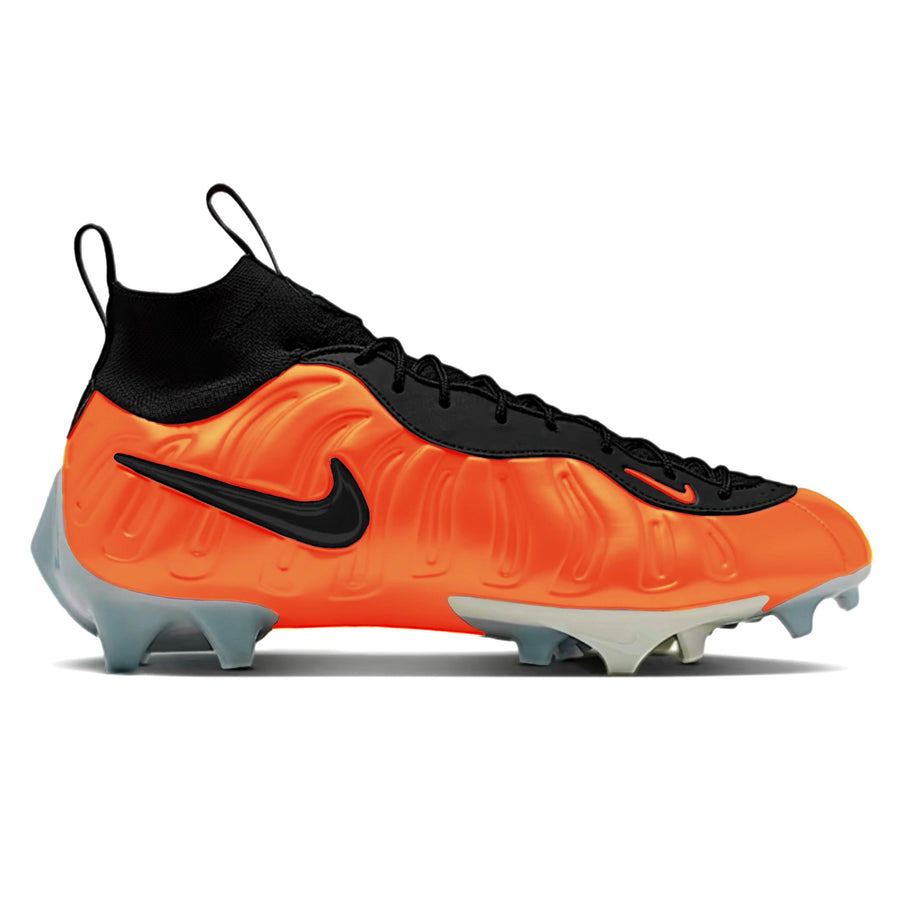 "Molten Orange” Nike Vaporposite Pro Cleats – Stadium Custom Kicks