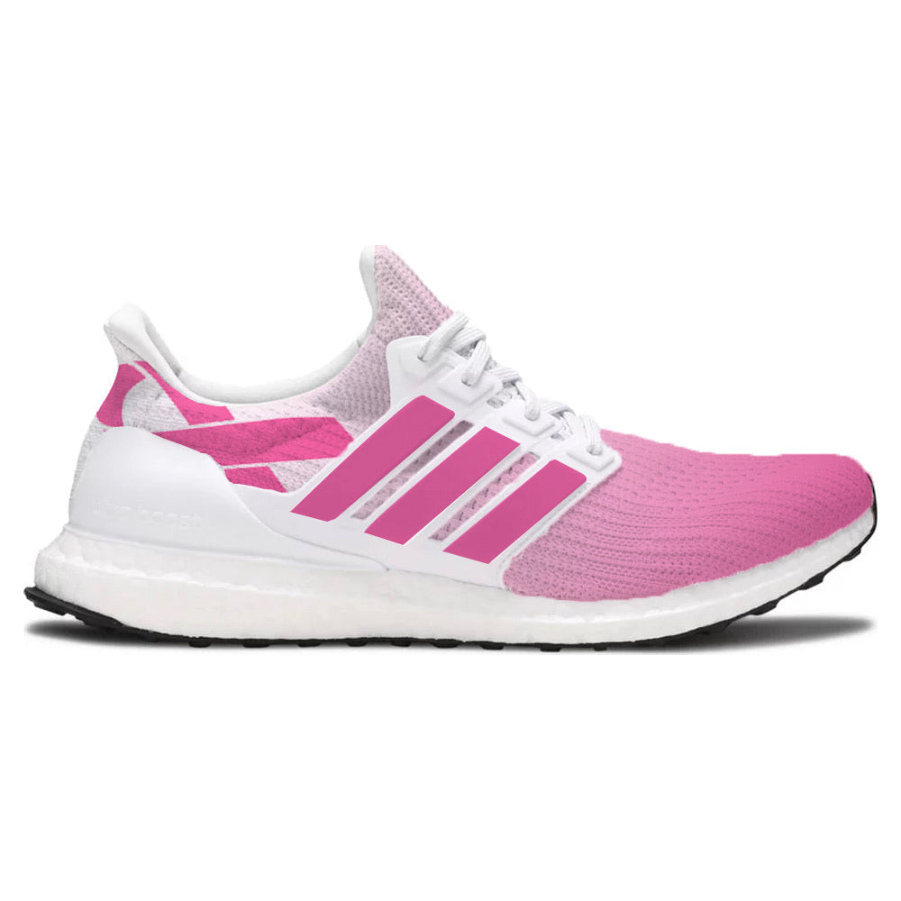 "Pink Ribbon" Adidas Ultraboost DNA 5.0 Shoes – Stadium Custom Kicks
