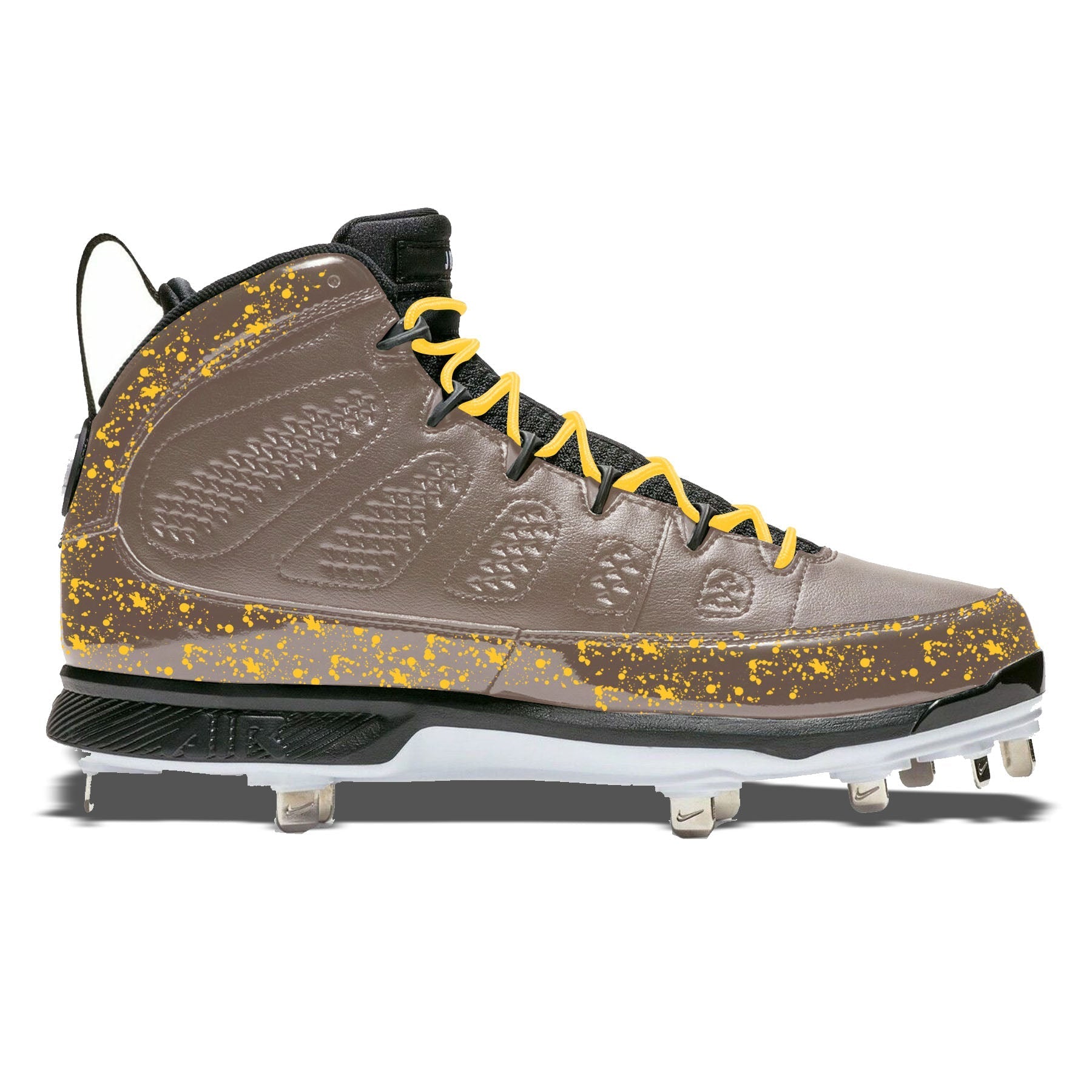 Jordan 9 Retro "San Diego Splatter" - Estadio – Stadium Custom Kicks
