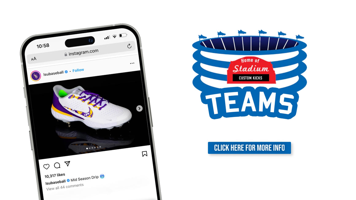 Stadium Custom Kicks | Custom Cleats & Footwear for Athletes & Fans